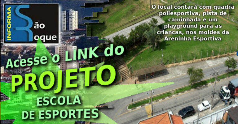 São João Novo receberá novo complexo esportivo - Informa São Roque